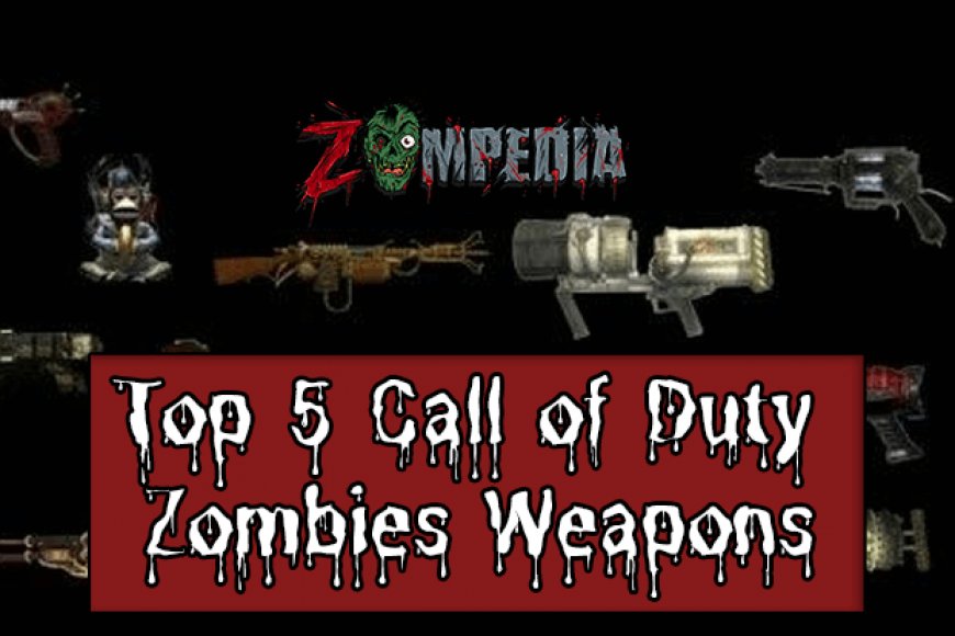 Top 5 Call of Duty Zombies Weapons | Zompedia